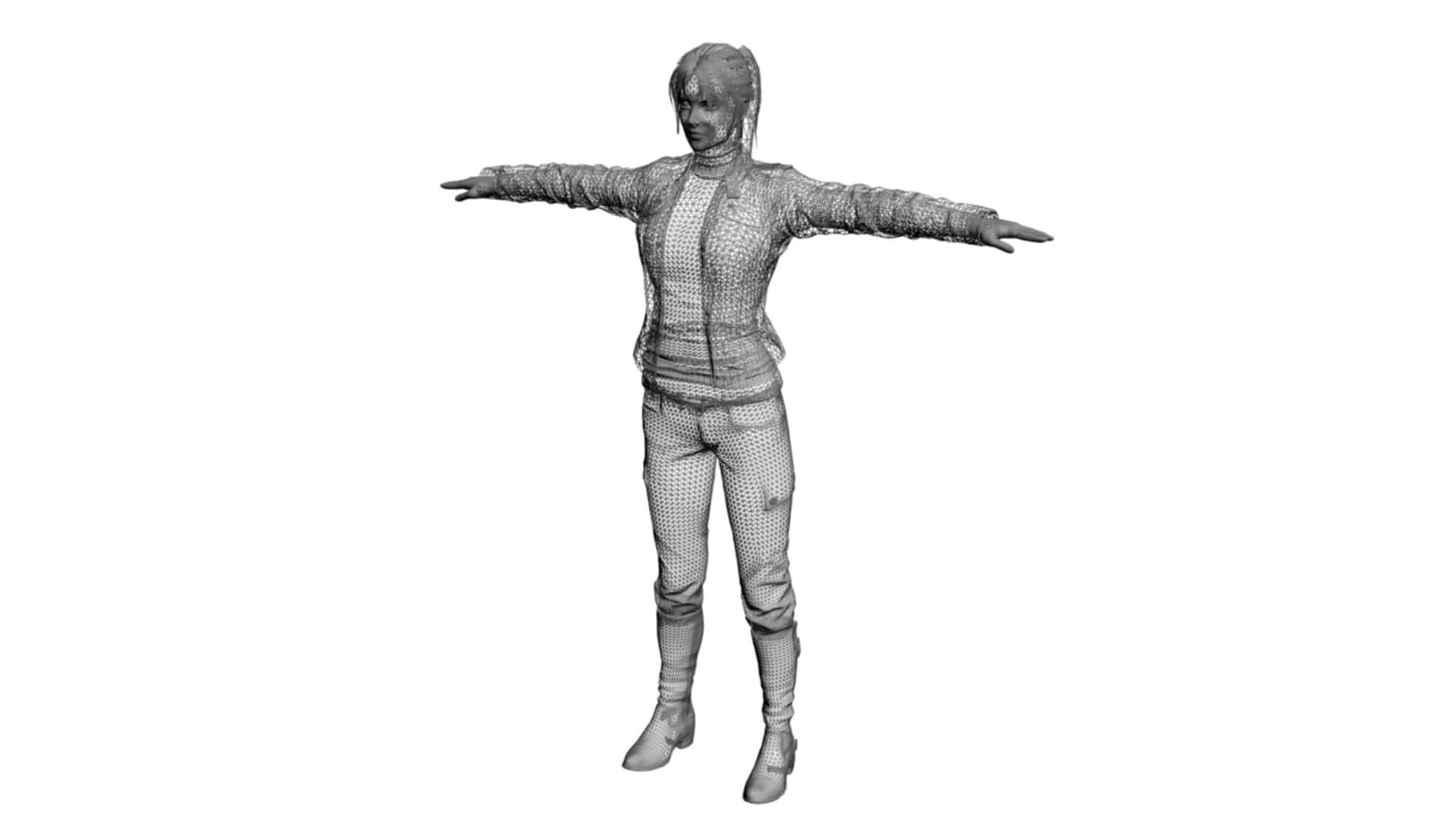 Claire Redfield 3d By Sahar600 7708