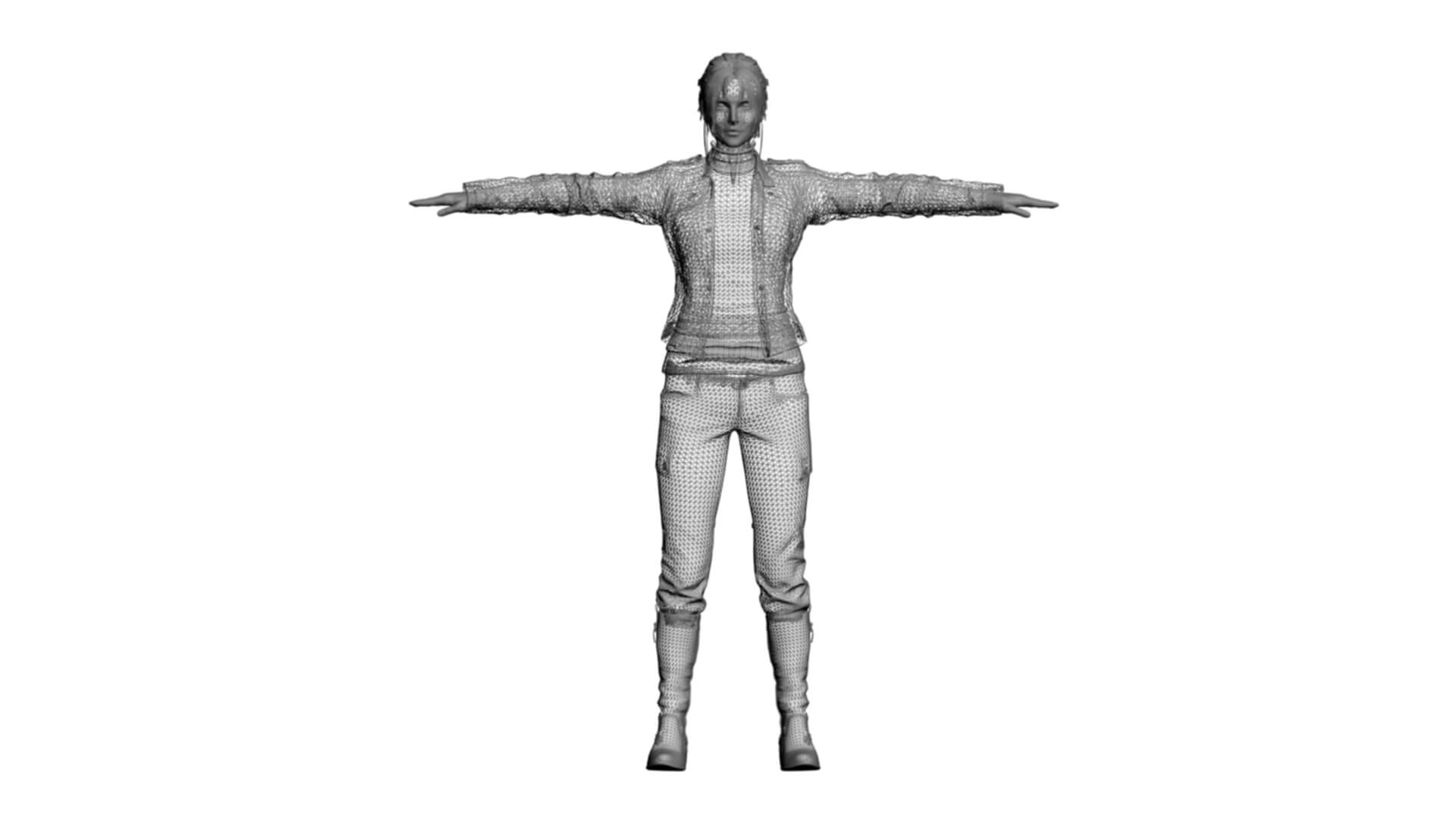 Claire Redfield 3D by sahar600