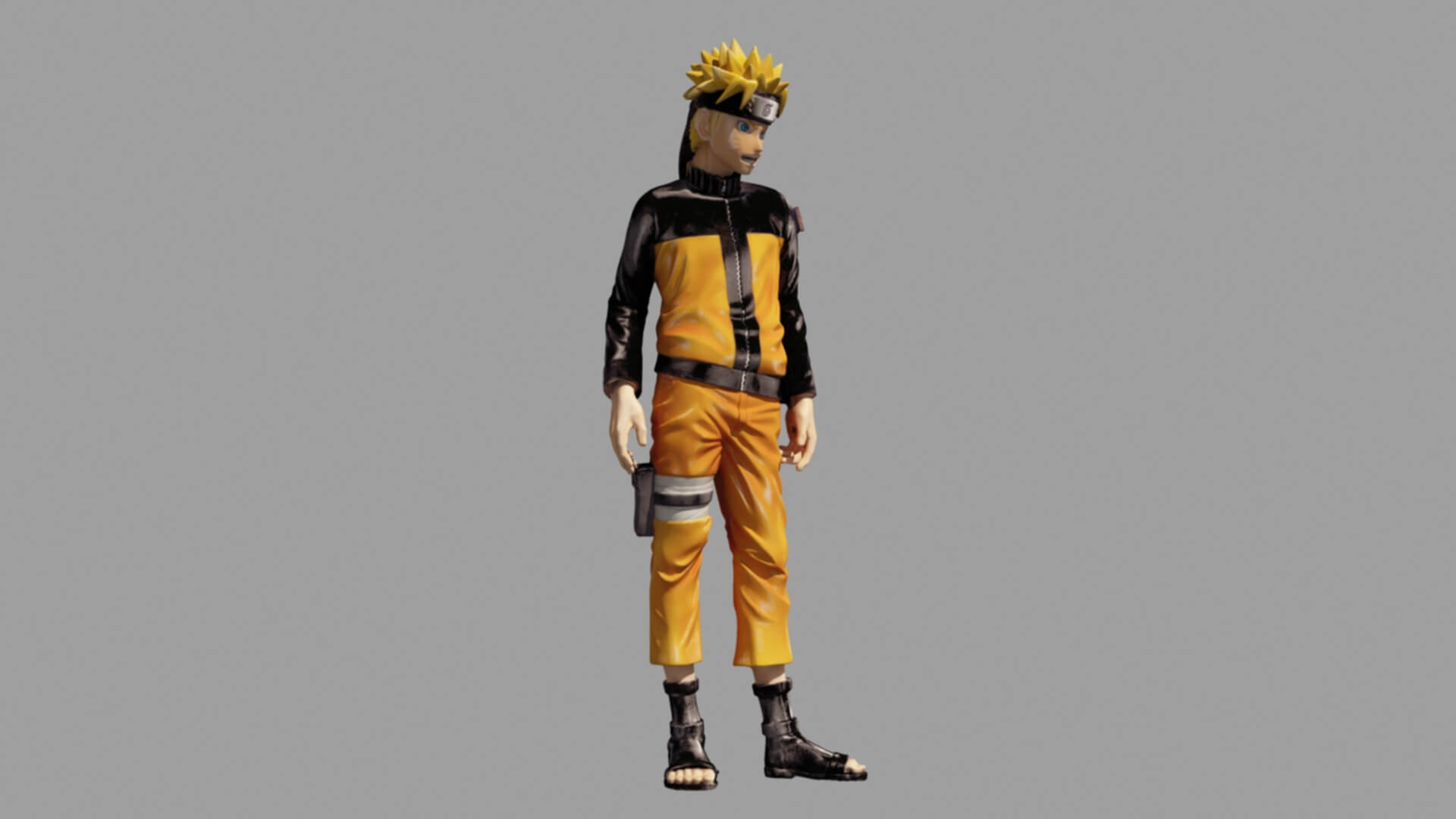 Uzumaki Naruto 3D Model by sahar600