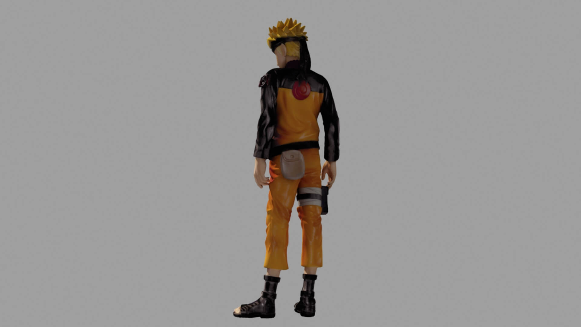Uzumaki Naruto 3D Model by sahar600