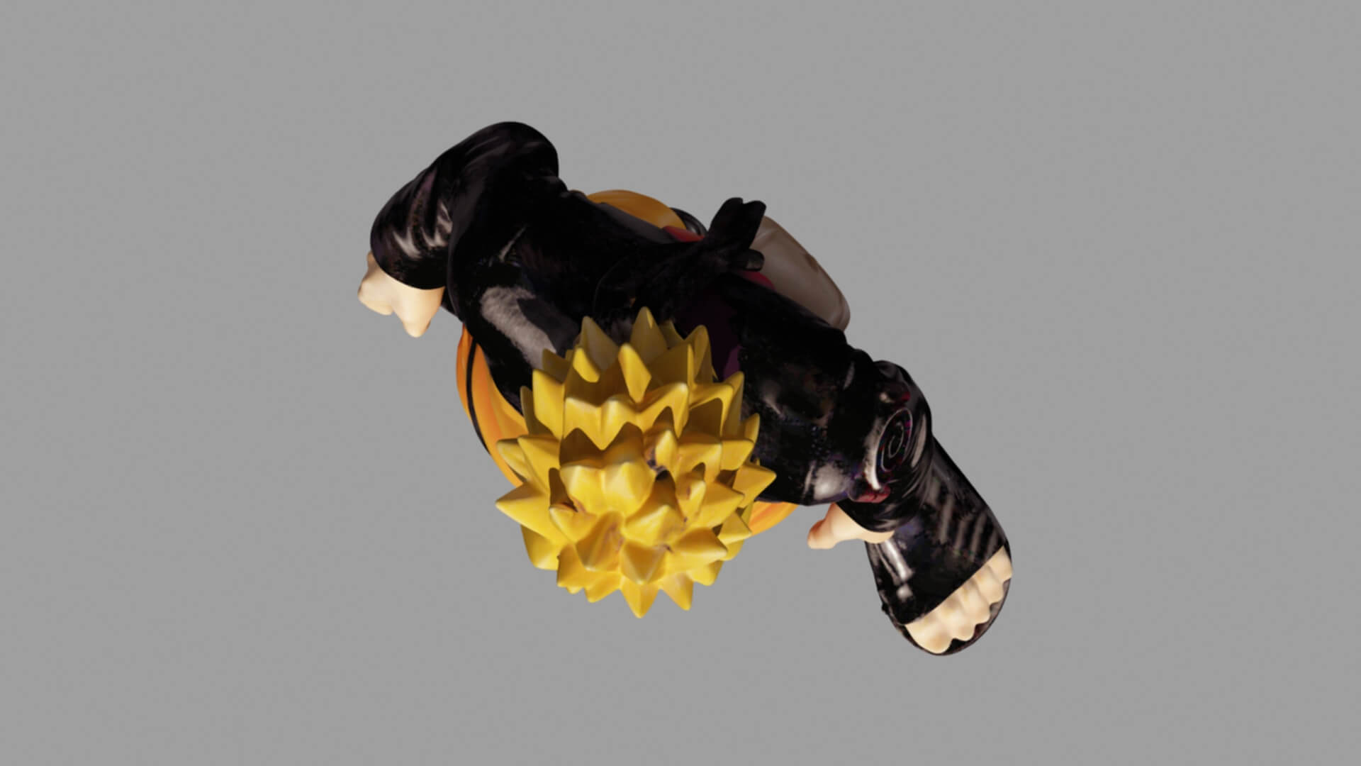 Uzumaki Naruto 3D Model by sahar600