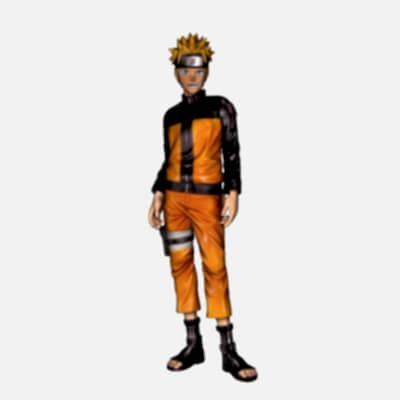 Uzumaki Naruto 3D Model by sahar600