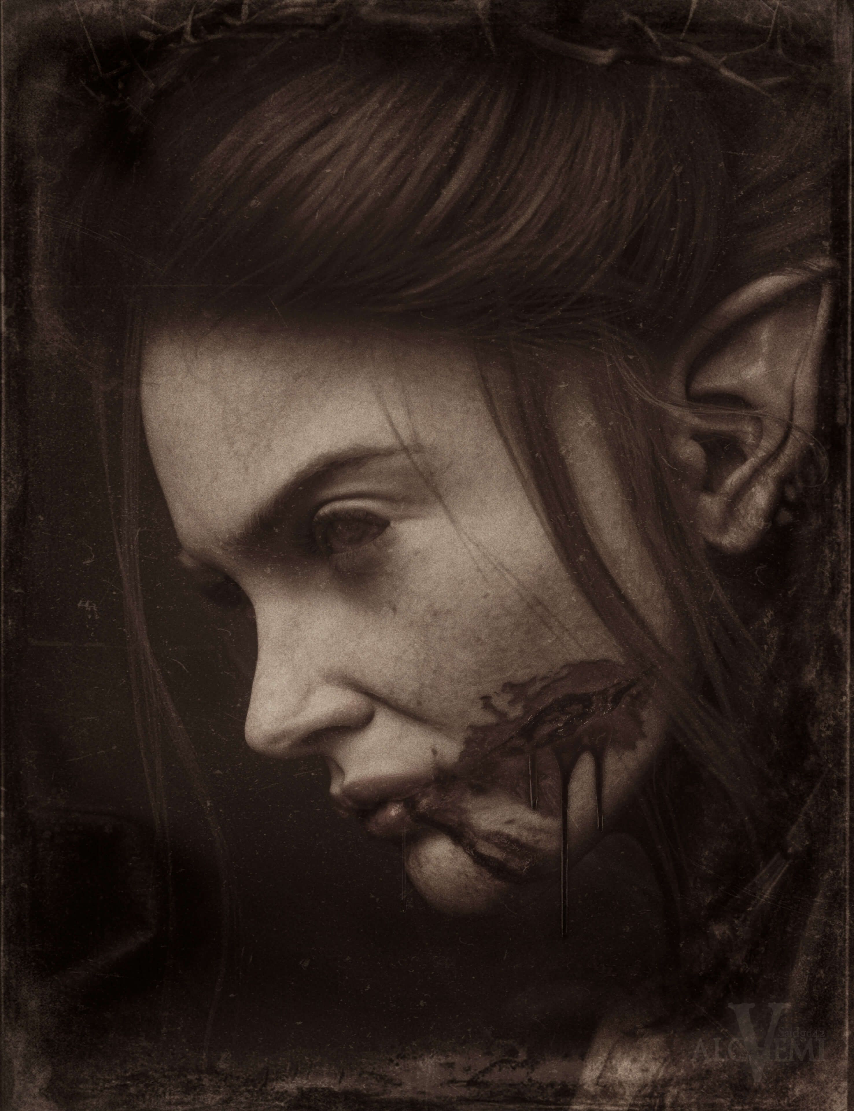 entice 3D Render, Digital Art by Saidge42