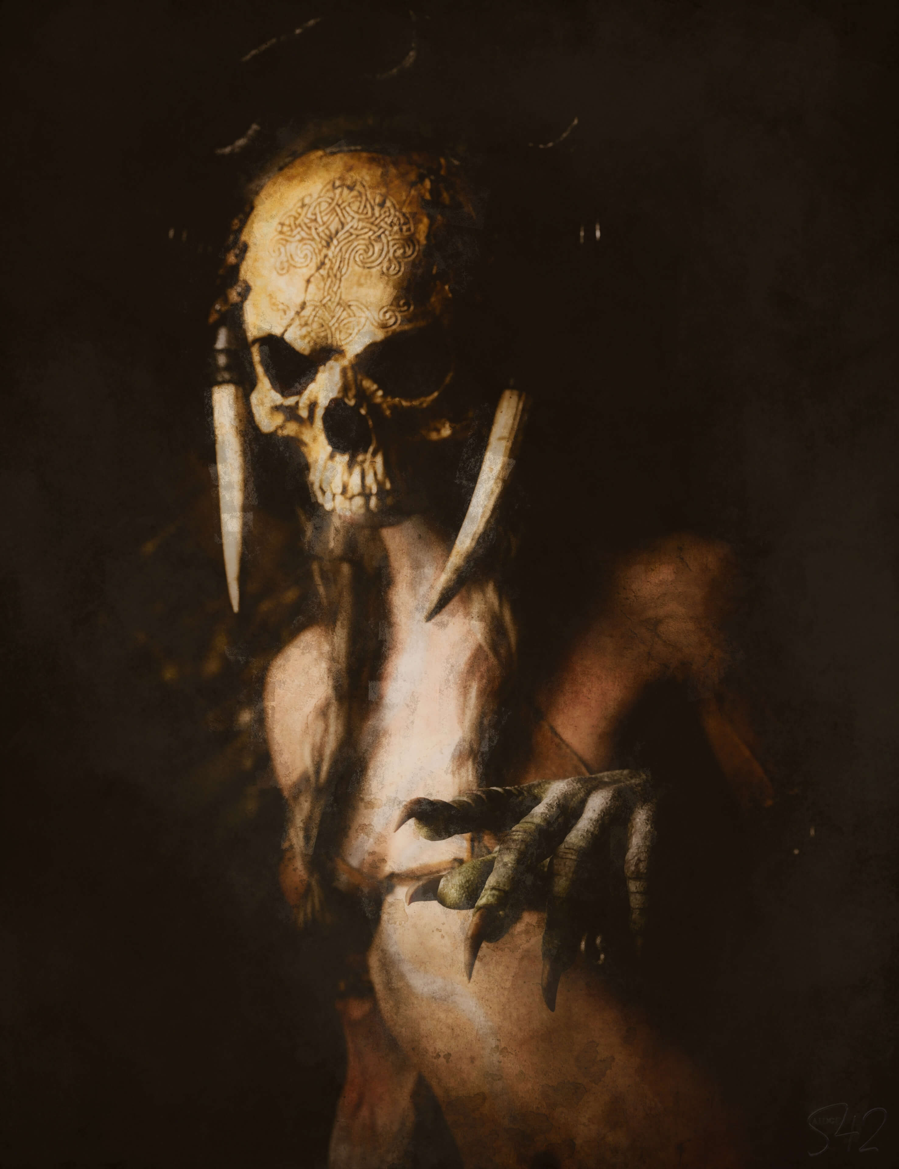 The Time Comes 3D Render, Digital Art by Saidge42