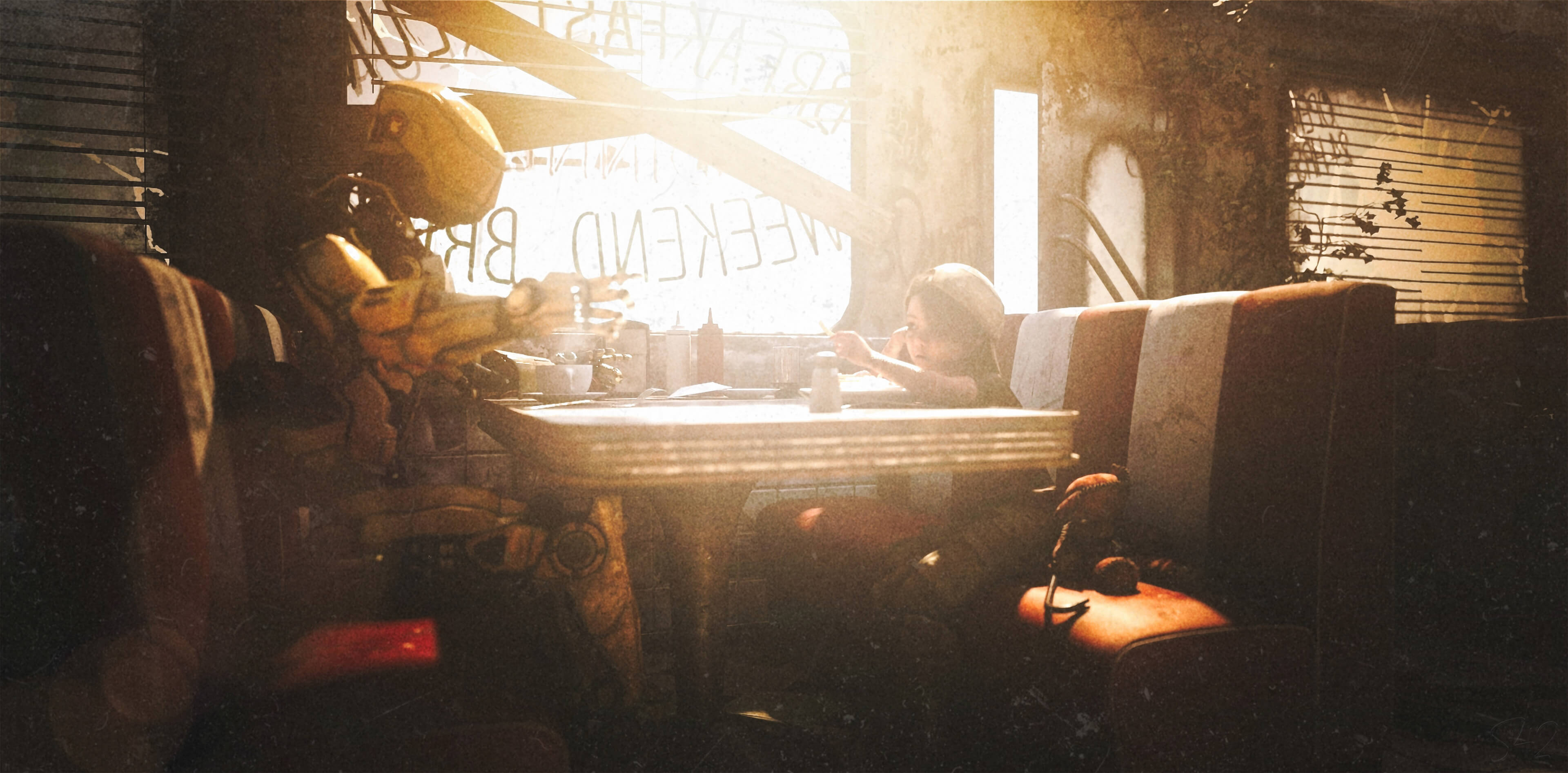 want a fry? 3D Render, Digital Art by Saidge42