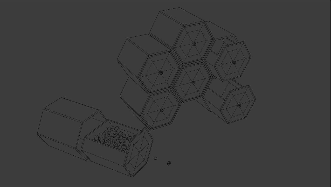 Hexagon Toolbox - 3D Model by Saif_art