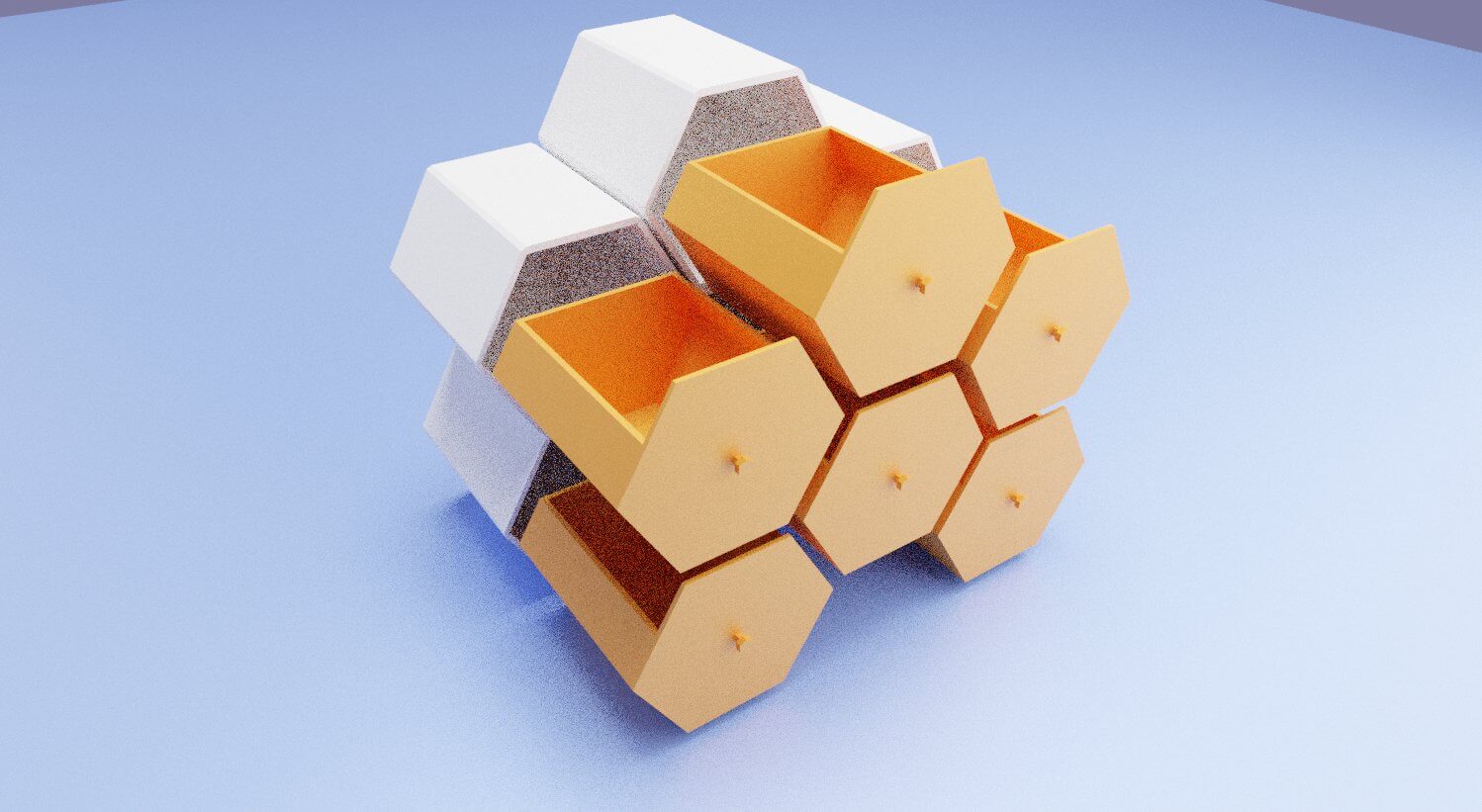 Hexagon Toolbox - 3D Model by Saif_art