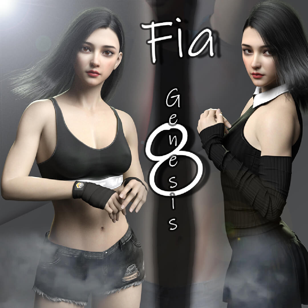 Fia for Genesis 8 Female - Daz Content by Sakhow