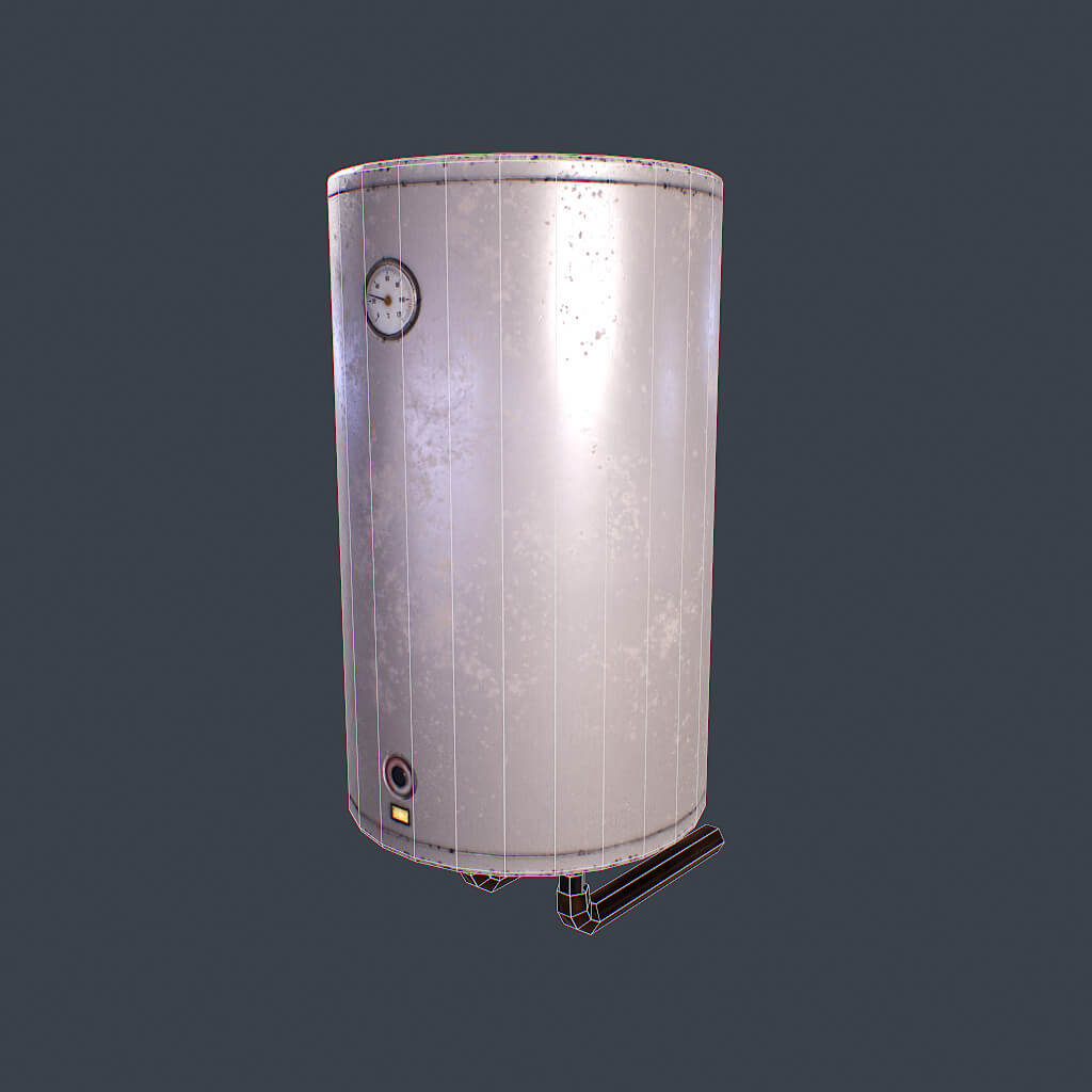 Boiler - 3D Model by salex
