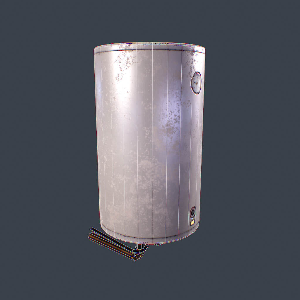 Boiler - 3D Model by salex