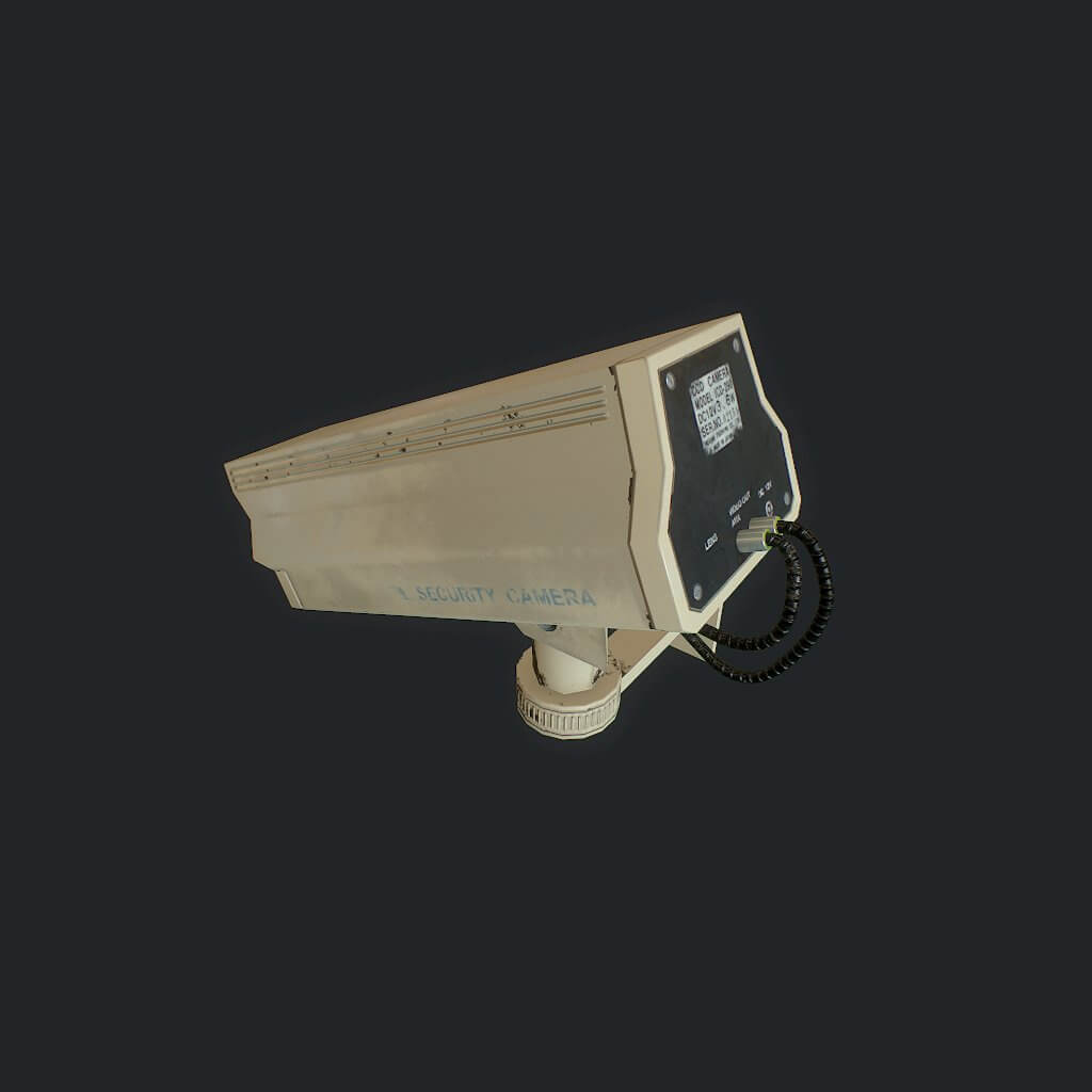 Security Camera - 3D Model by salex