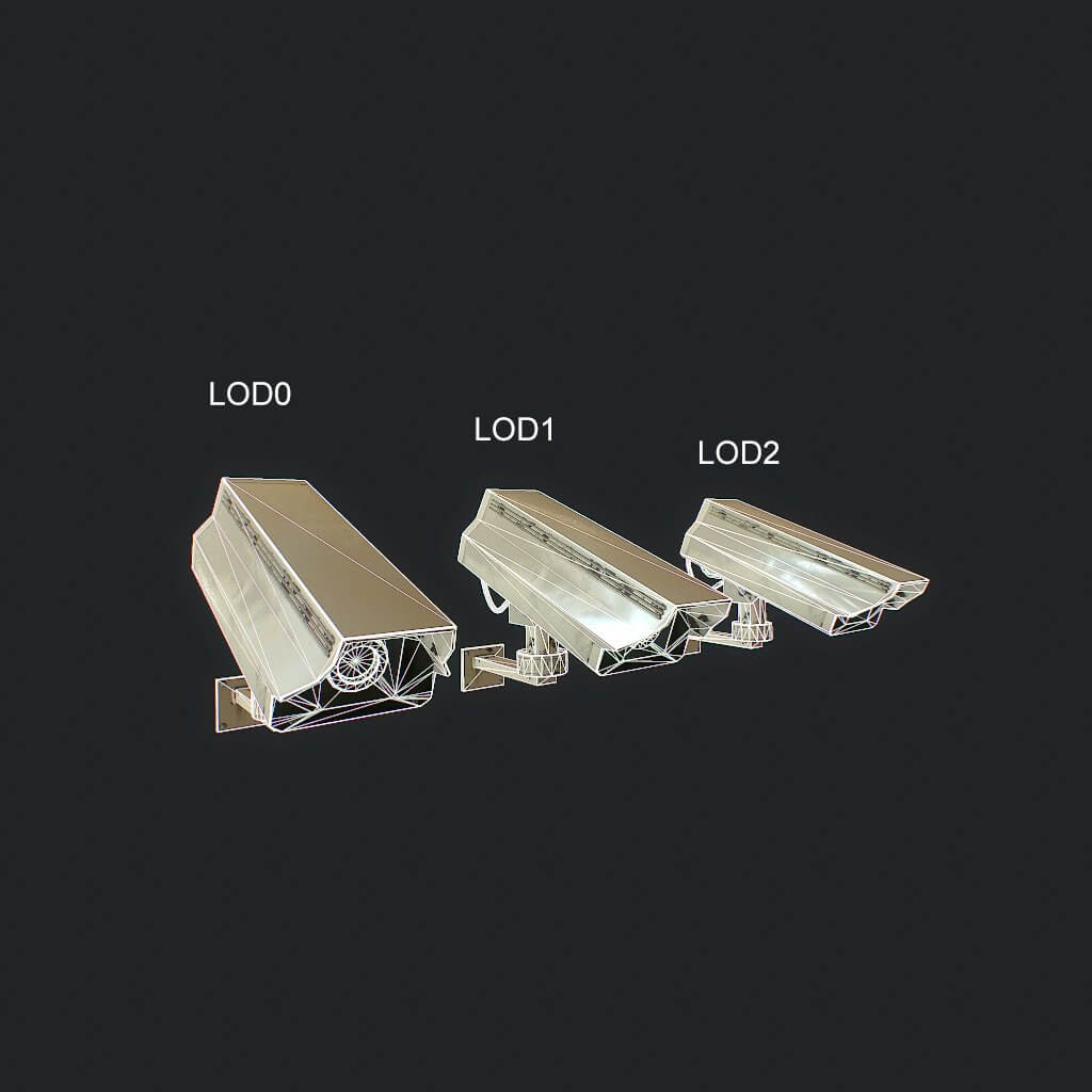 Security Camera - 3D Model by salex