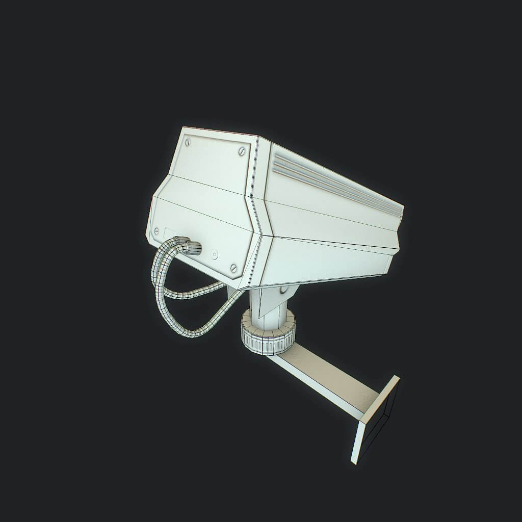 Security Camera - 3D Model by salex