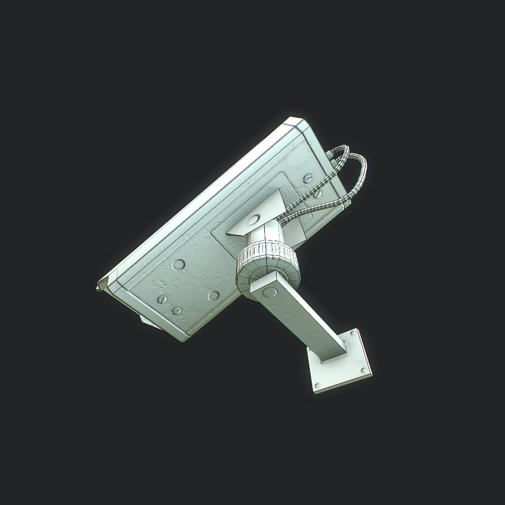 Security Camera - 3D Model by salex