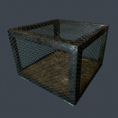 Wire Box V1 - 3D Model by salex