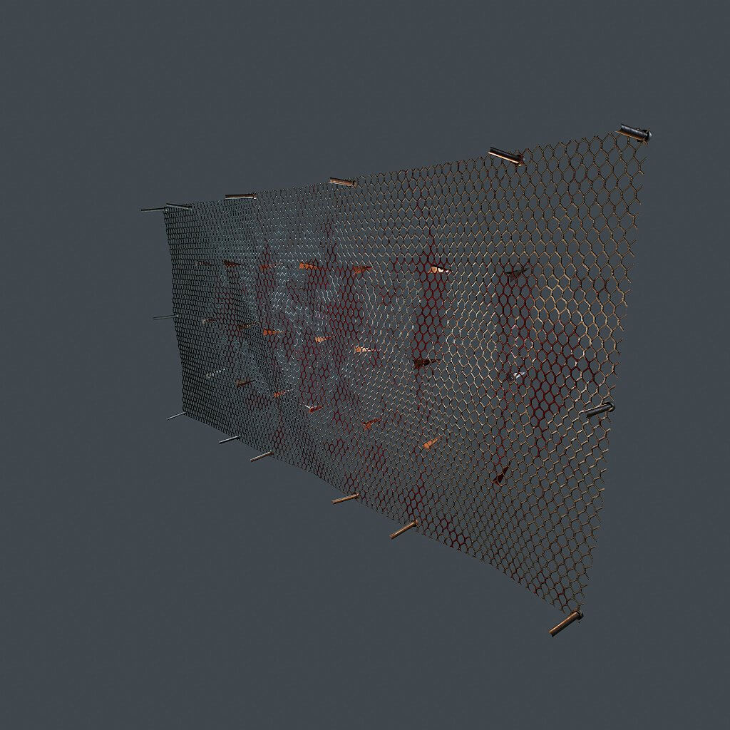 Wire Spikes - 3D Model by salex