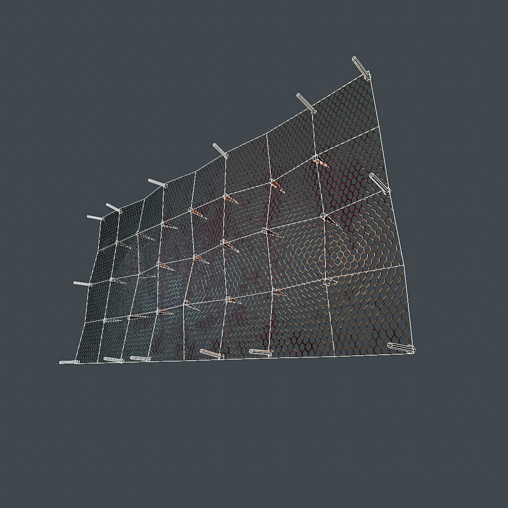 Wire Spikes - 3D Model by salex