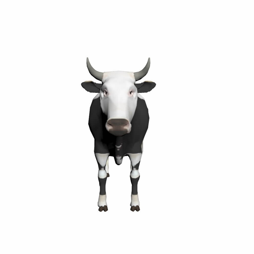 Cow (Animal) - 3D Model by sali111