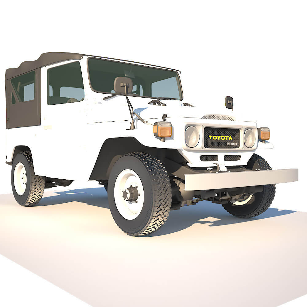 Toyota Land Cruiser FJ 40 - 3D Model by sali111