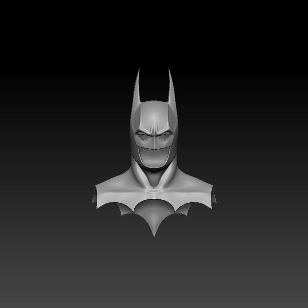 Batman Mask Bust for 3D Print by SALMAAN85