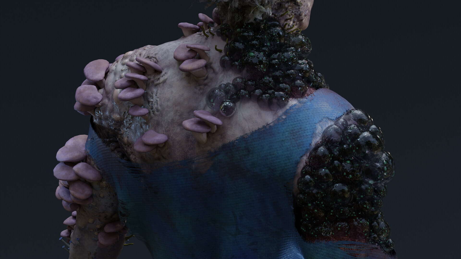 Fungi Character 3D Render, Digital Art by Samantha 08