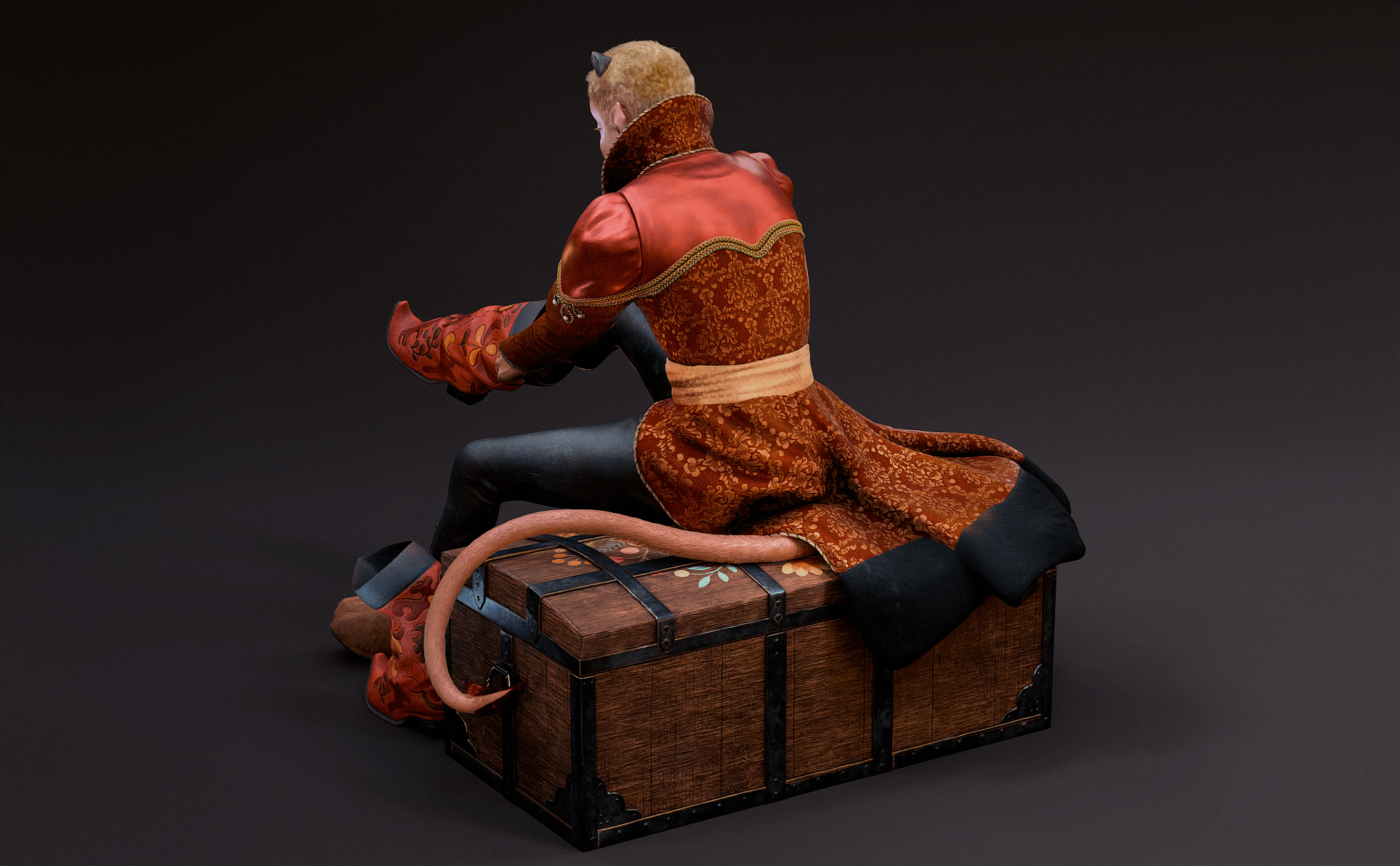 Under Disguise 3D Render, Digital Art by Samantha 08