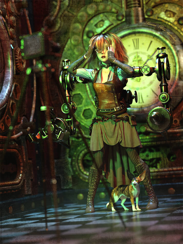 RenderHub Gallery Item 3D Render, Digital Art by Samara Blue