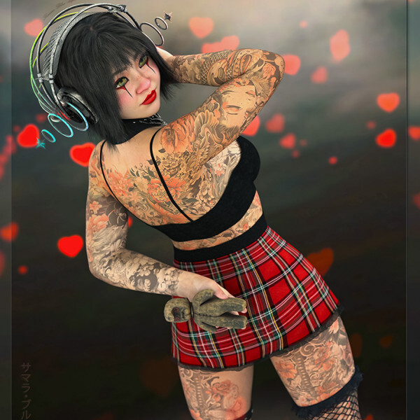 RenderHub Gallery Item 3D Render, Digital Art by Samara Blue