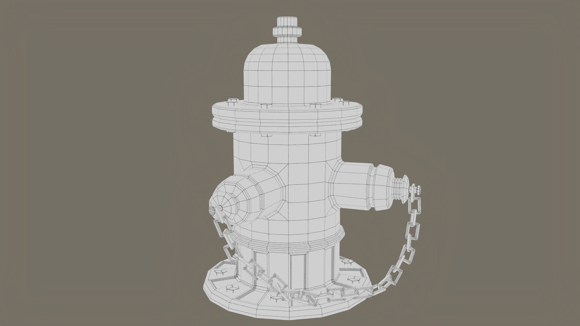 Fire Hydrant 3D Model by samfy