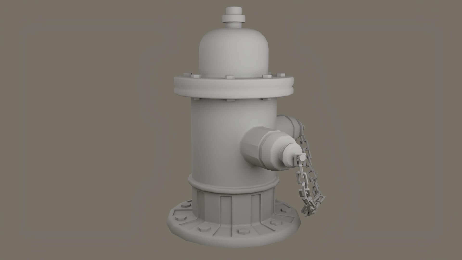 Fire Hydrant 3D Model by samfy