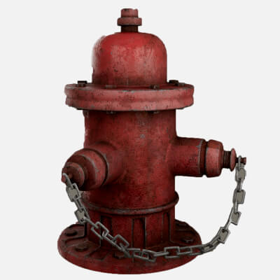 Fire Hydrant 3D Model by samfy
