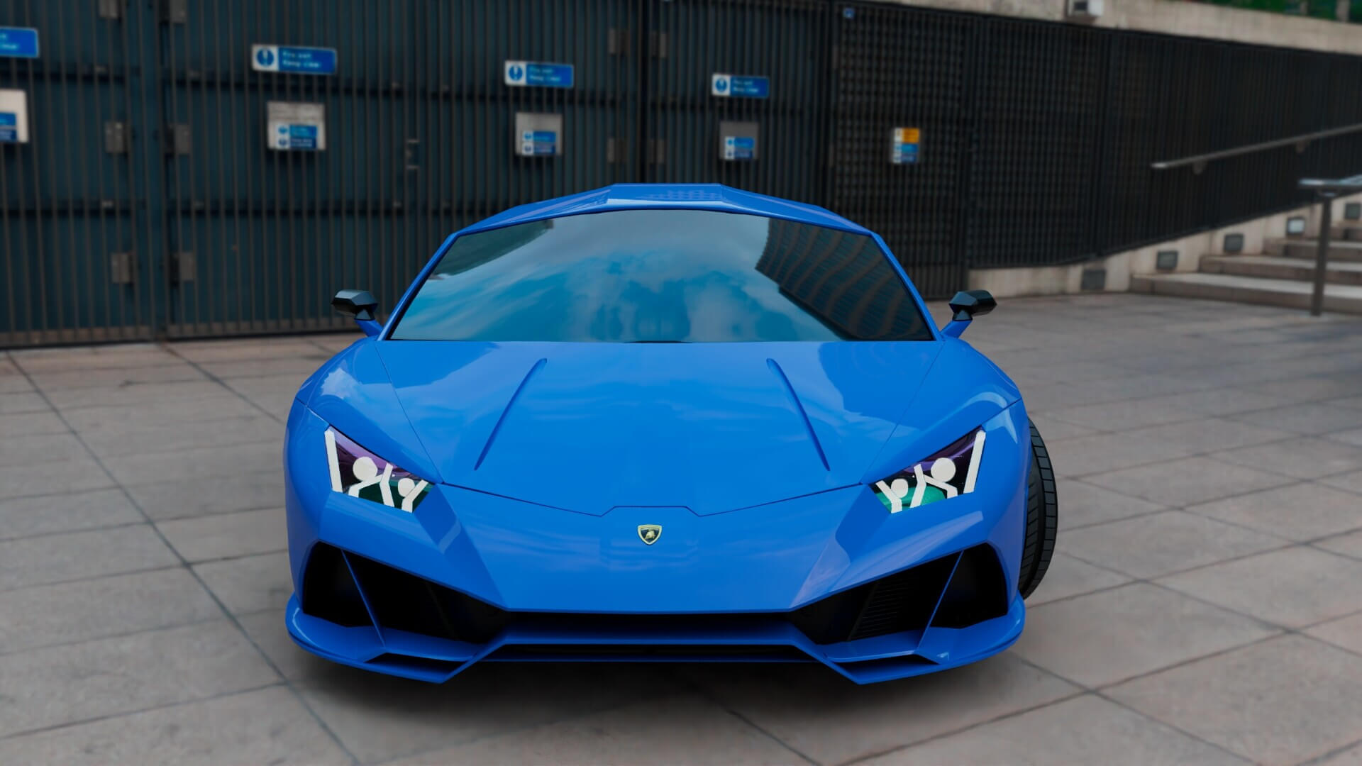 Lamborghini Huracán EVO - 3D Model by samfy