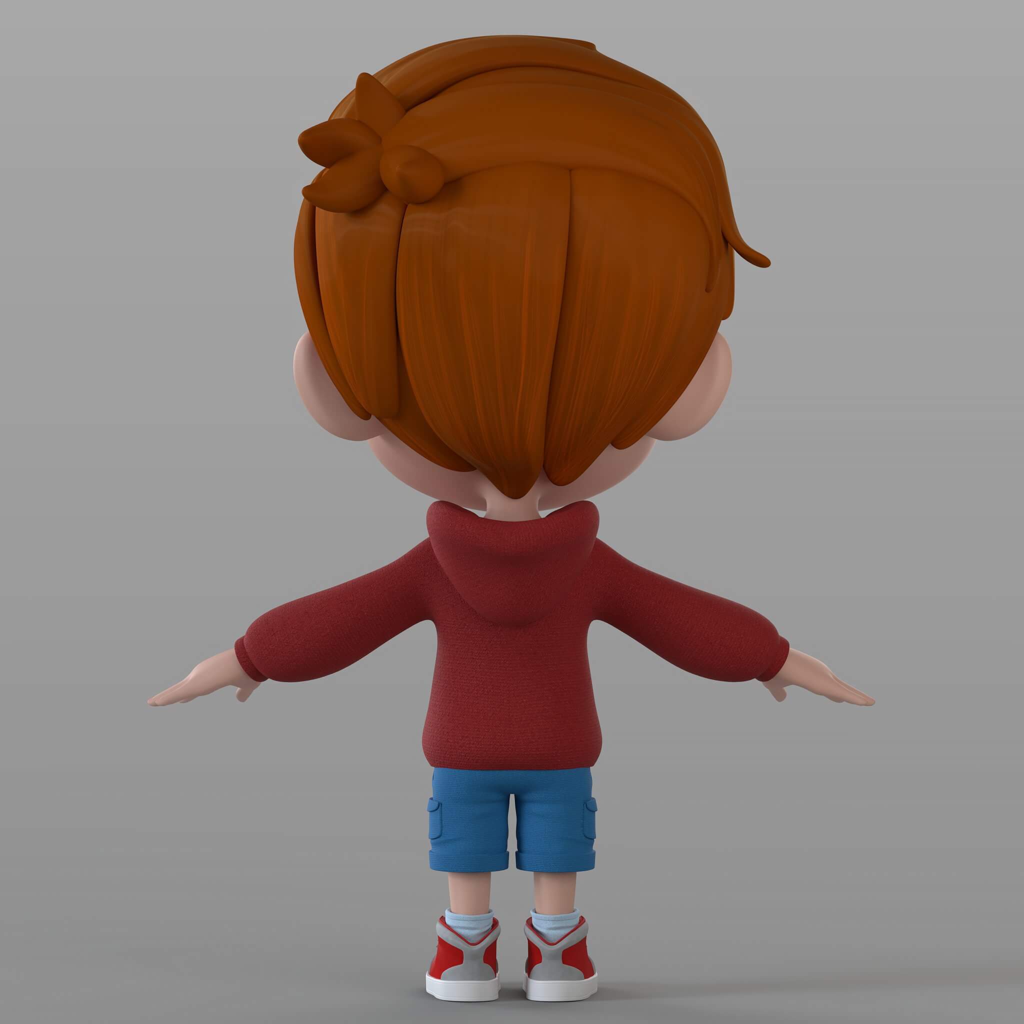 Cartoon Character Arnold - 3D Model by samsimsom