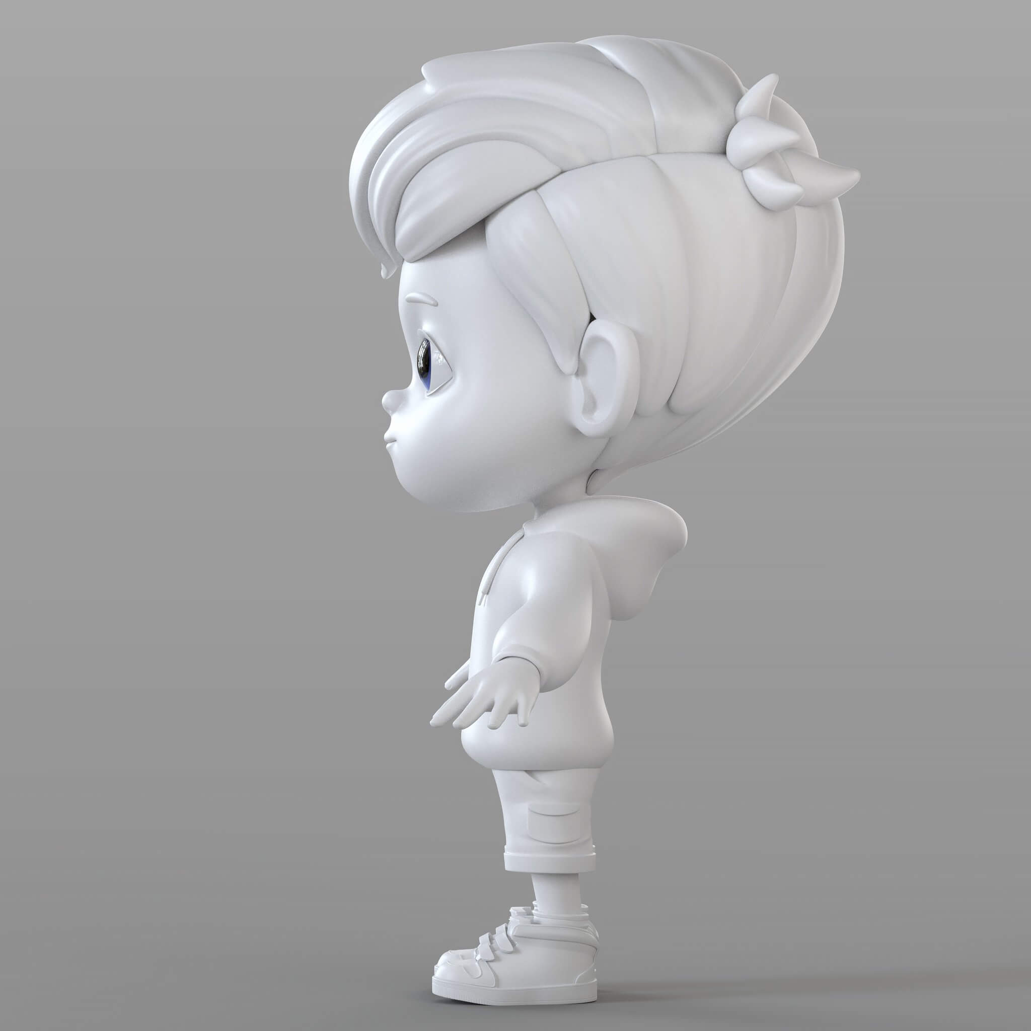 Cartoon Character Arnold 3d Model By Samsimsom