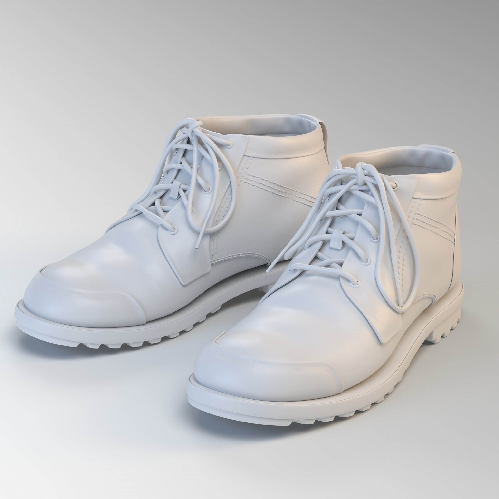 Boots - 3D Model by samsimsom