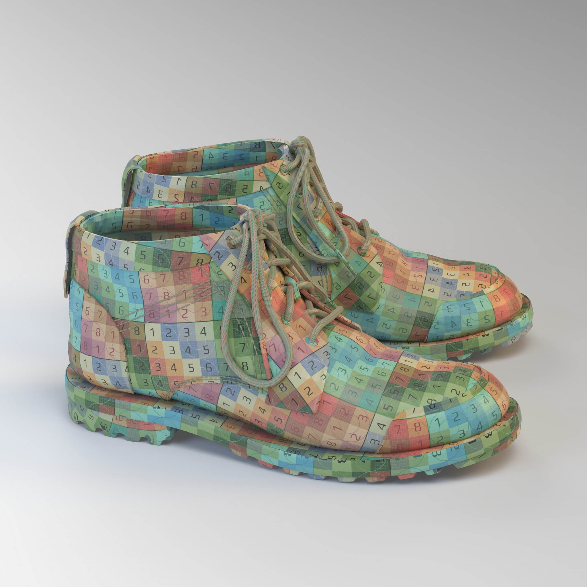 Boots - 3D Model by samsimsom