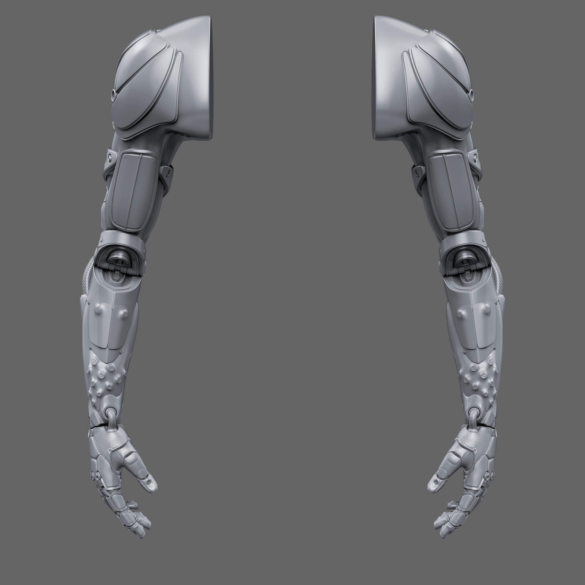 Cyberpunk Arm Augment - 3D Model by samsimsom