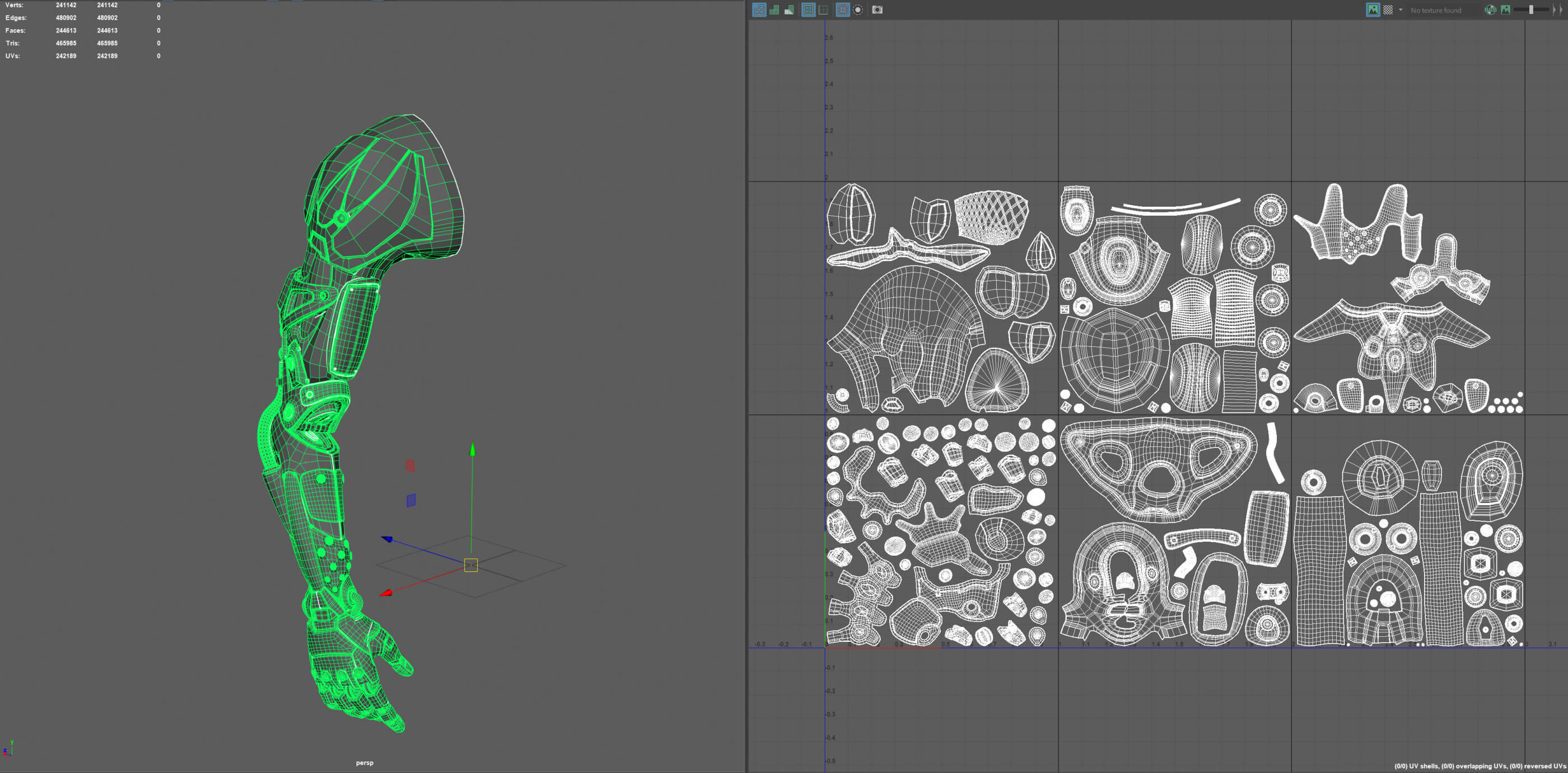 Cyberpunk Arm Augment - 3D Model by samsimsom