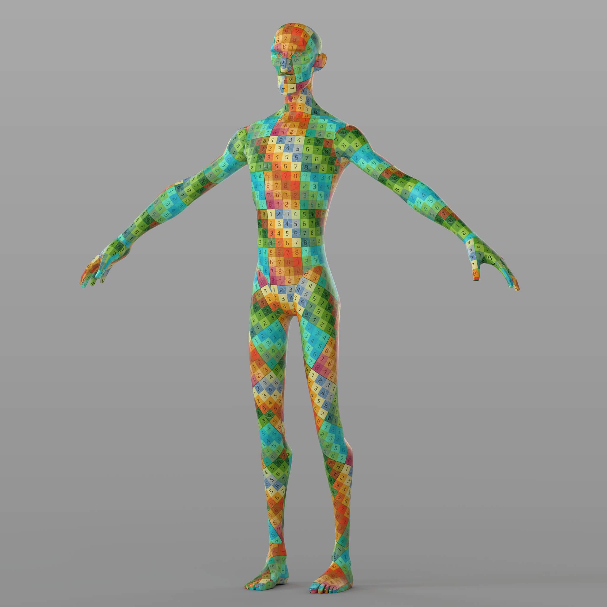 Stylised Male Base - 3D Model by samsimsom