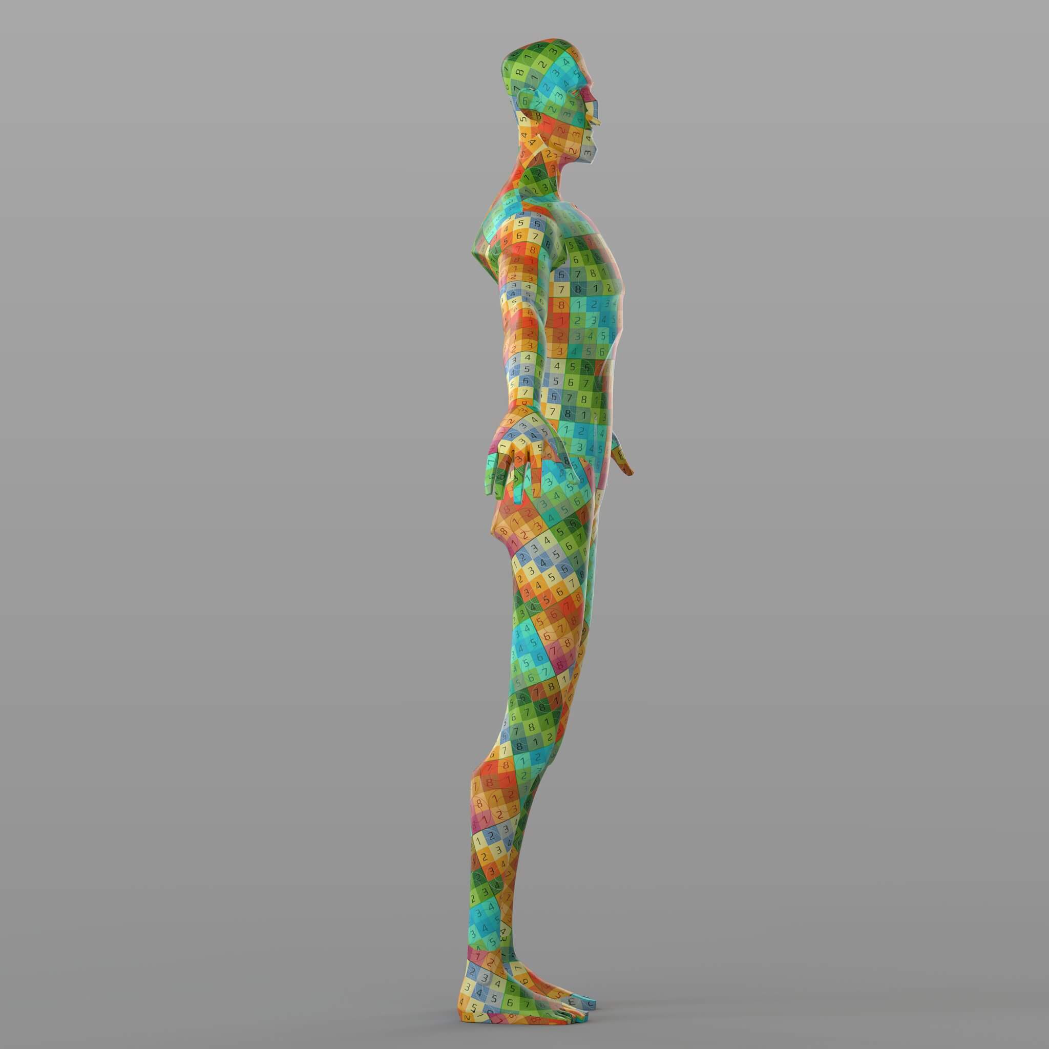 Stylised Male Base - 3D Model by samsimsom