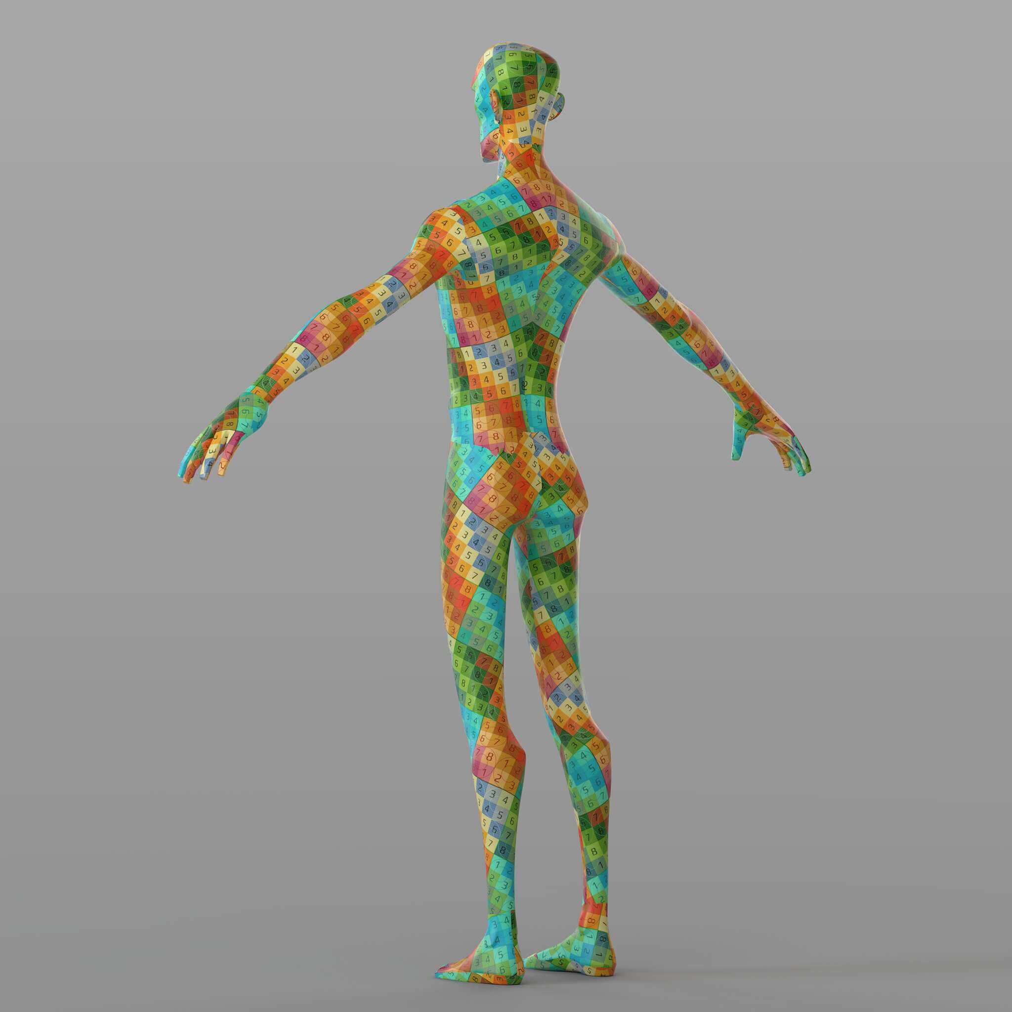 Stylised Male Base - 3D Model by samsimsom