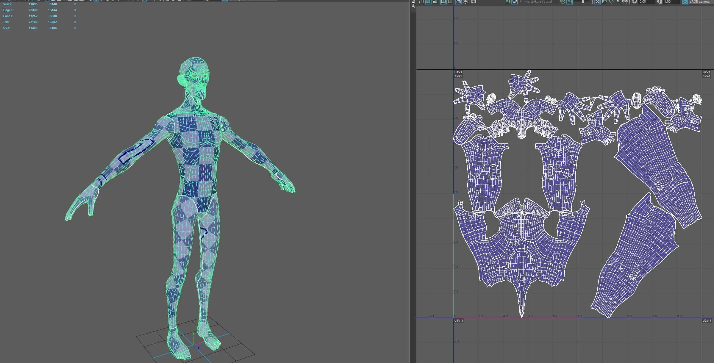 Stylised Male Base - 3D Model by samsimsom