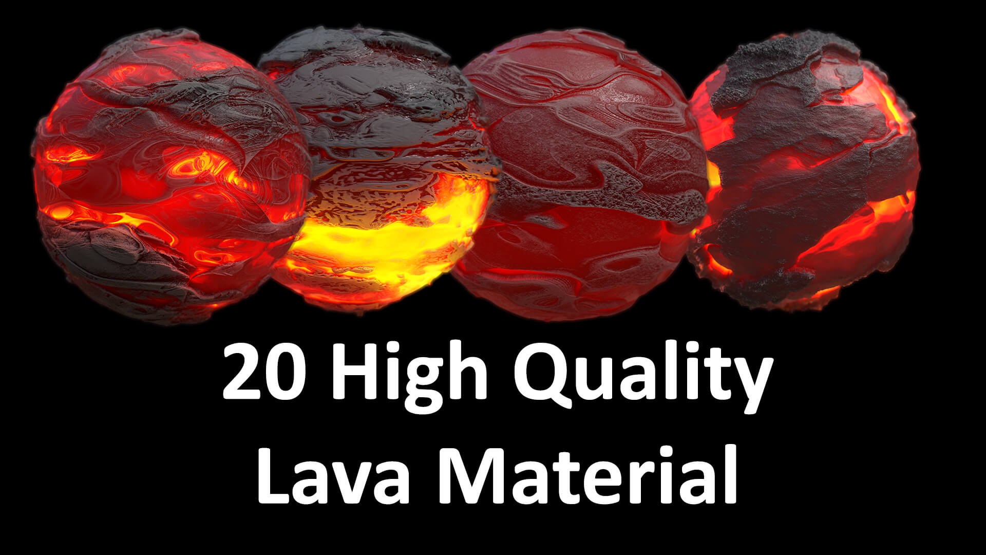 Lava Material Pack 2 by samurart