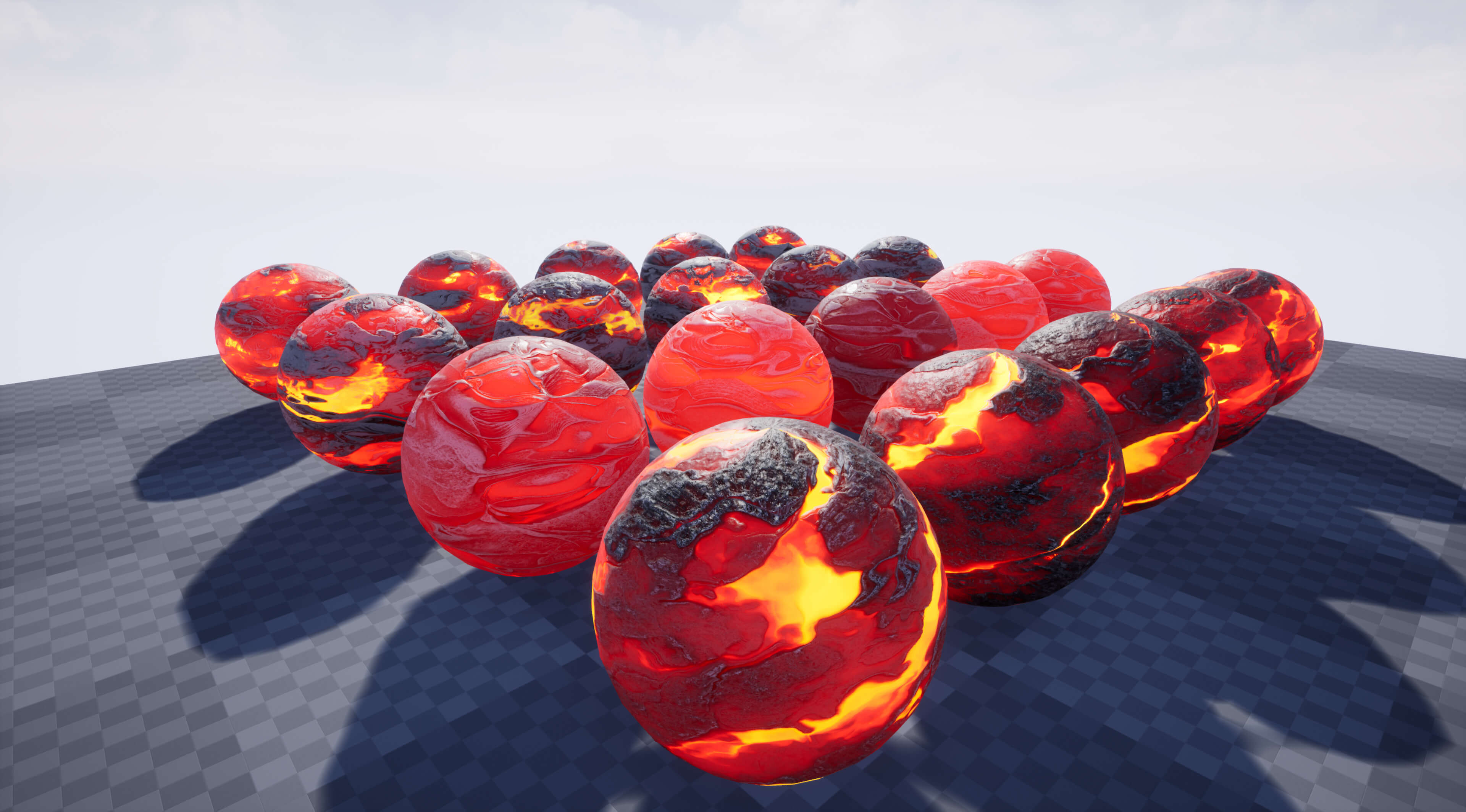 Lava Material Pack 2 by samurart