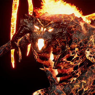 Hell Demon Destroyer - 3D Model by SAN 3D Art