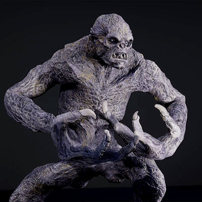 Mummy Zombie Ghoul - 3D Model by SAN 3D Art