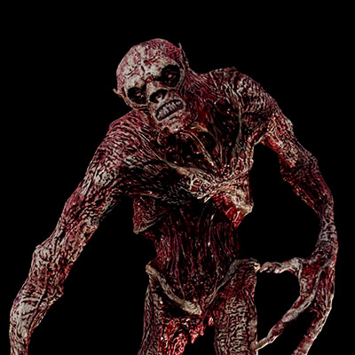 Mummy Zombie Withered - 3D Model by SAN 3D Art