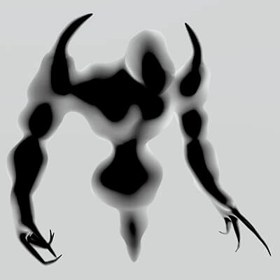 Shadow Elemental - 3D Model by SAN 3D Art