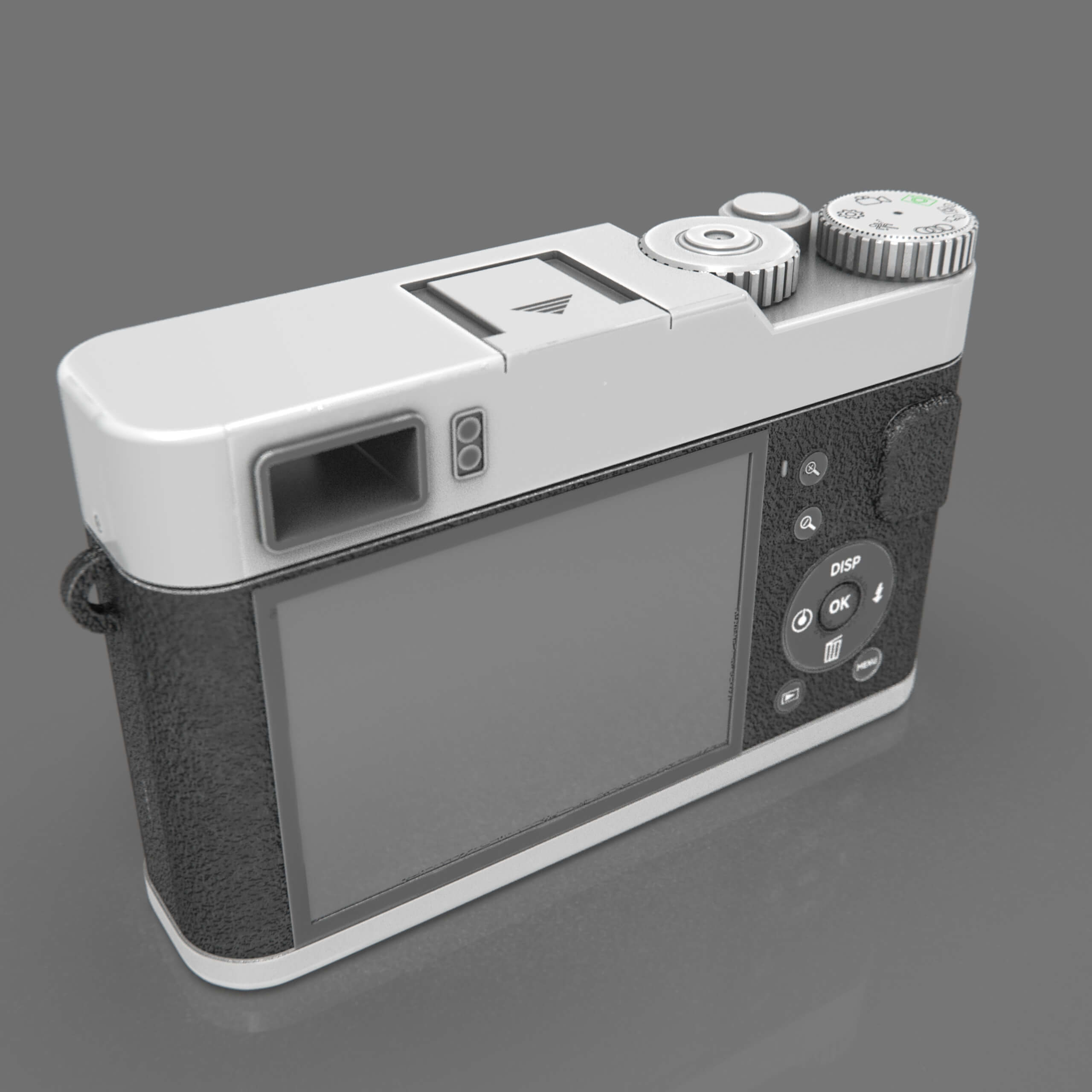 4K Ultra HD Compact Camera With Powerful Zoom - 3D Model by sanchiesp