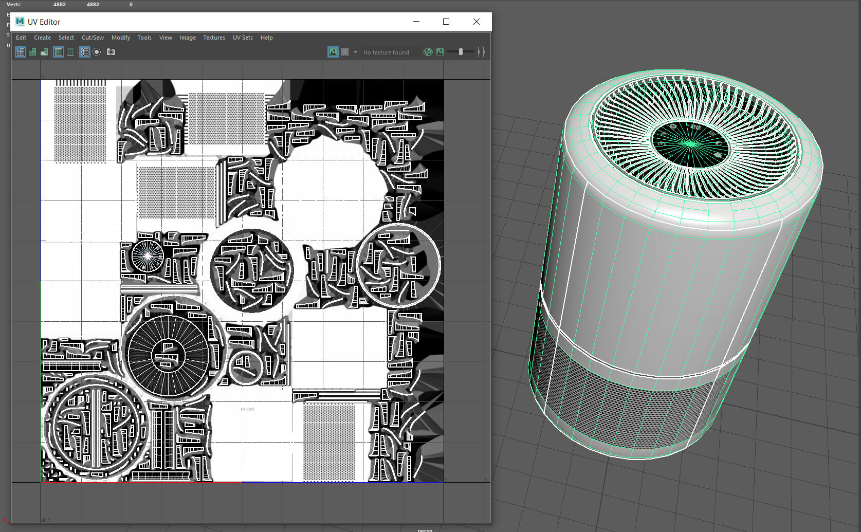 Air Purifier - 3D Model by sanchiesp